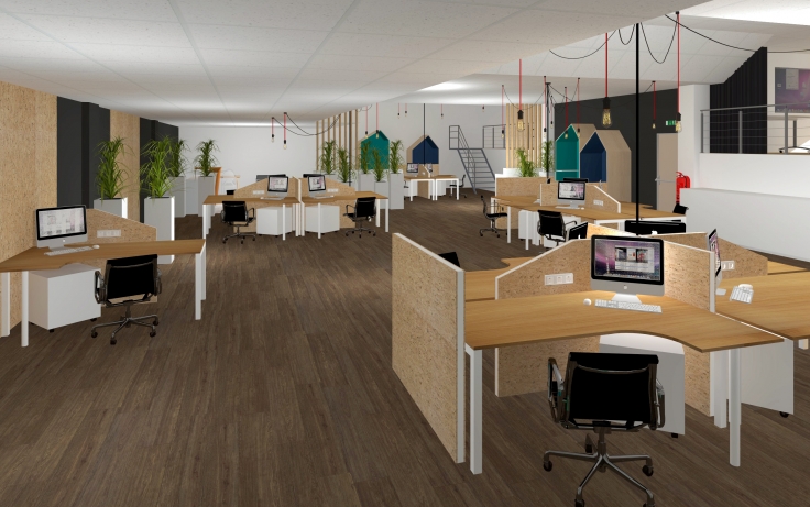 BUREAUX COWORKING – PARIS – Spice Architecture d'Intérieur